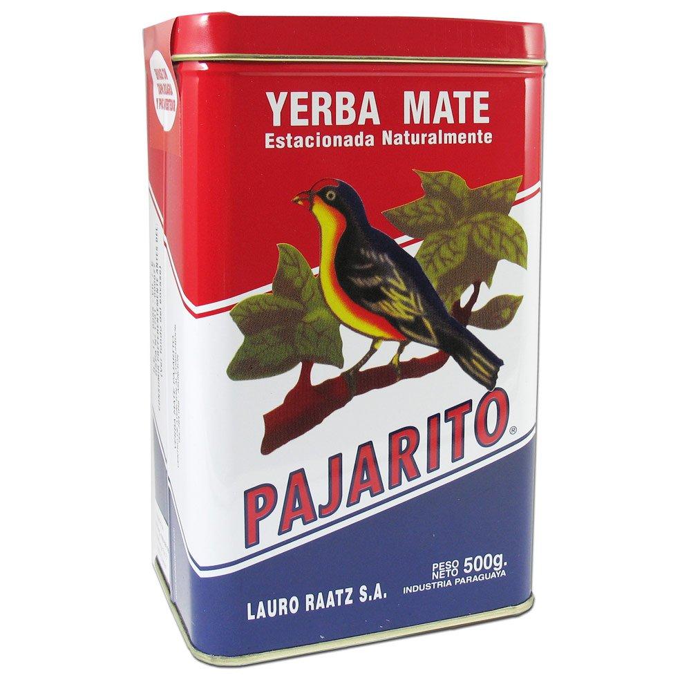 Pajarito Mate Tea 500g Tin - Authentic Paraguayan Yerba Mate - Pajarito ...