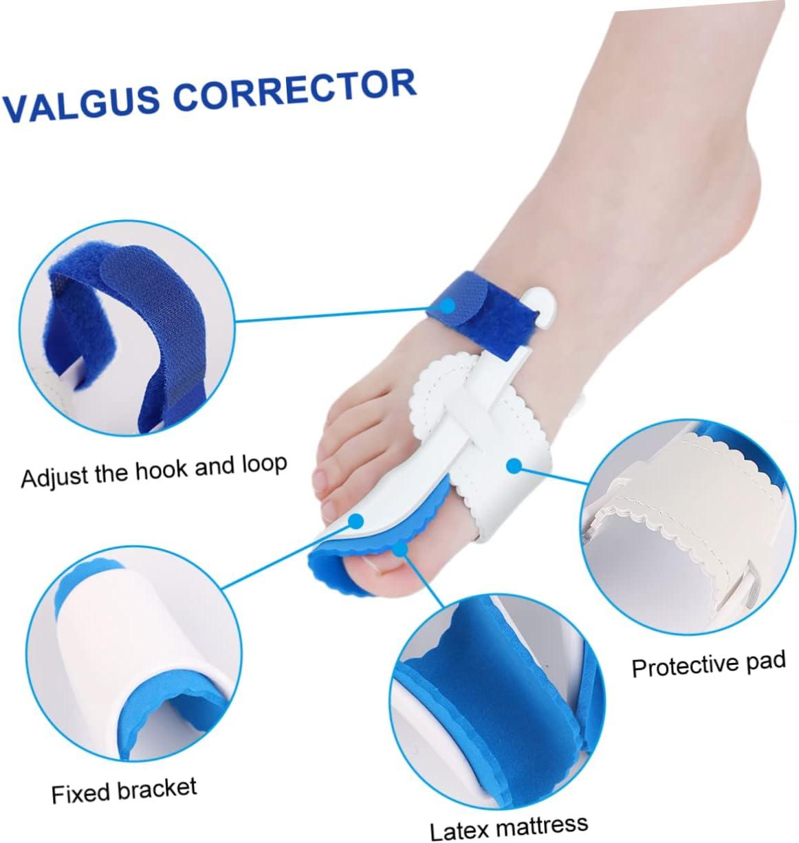 Healeved 6-Piece Toe Nail & Bunion Protector Set - Pedicure Stand ...