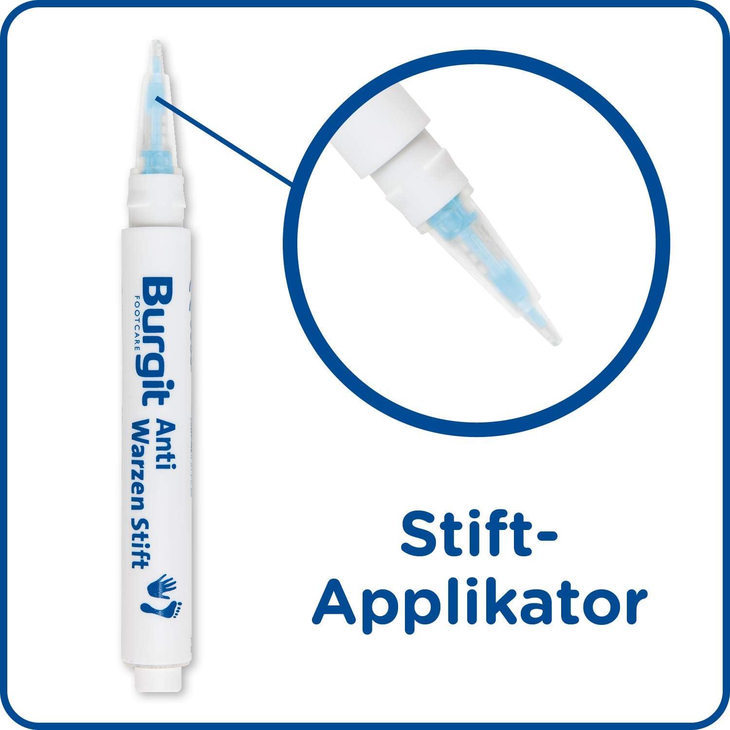 Burgit Anti Wart Pen (2ml) - Effective Wart Treatment for Hands & Feet ...