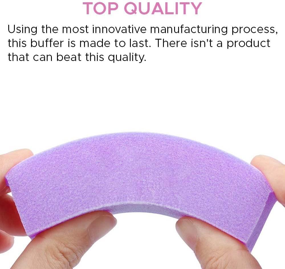 Tachibelle Premium 4-Way Buffer Nail File Buffing Block 100/180 Grit ...