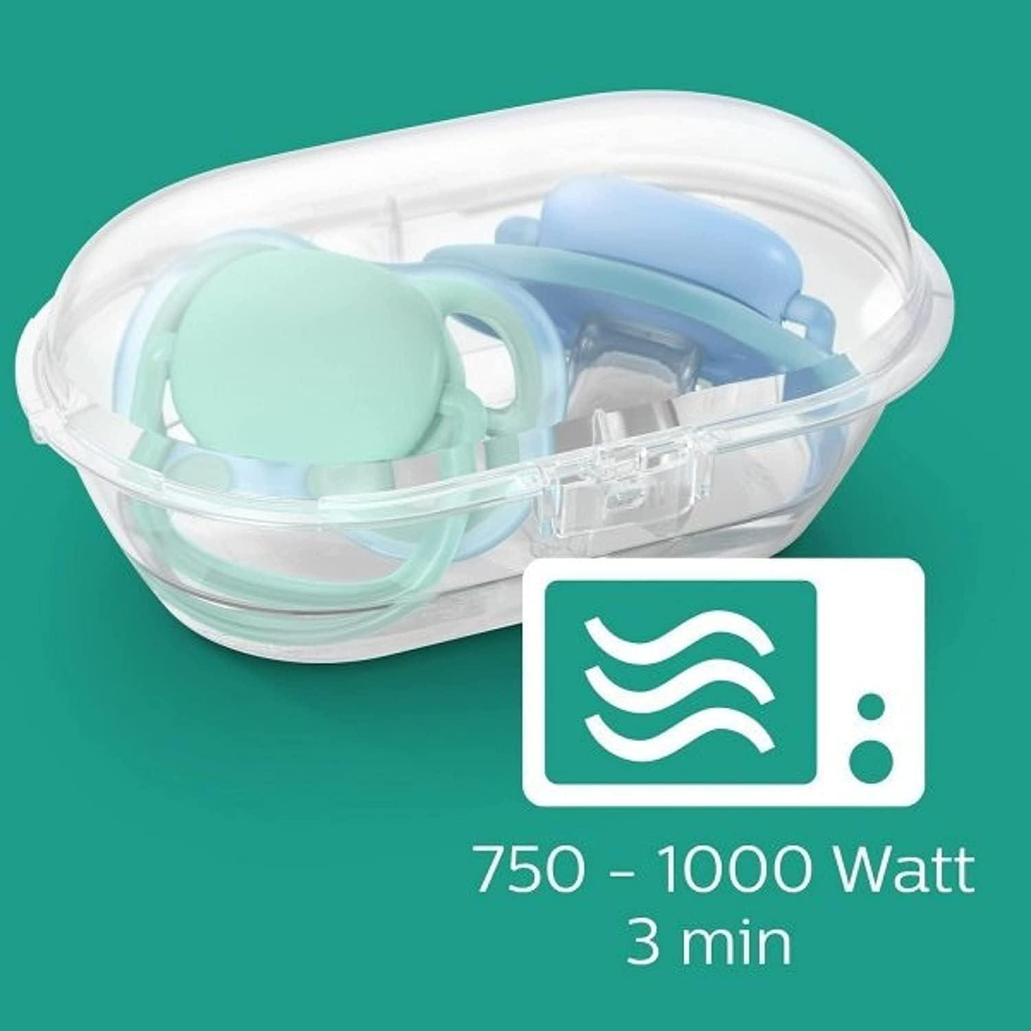 Buy Philips Avent Ultra Air Pacifiers for Babies 0-6 Months | 4-Pack ...
