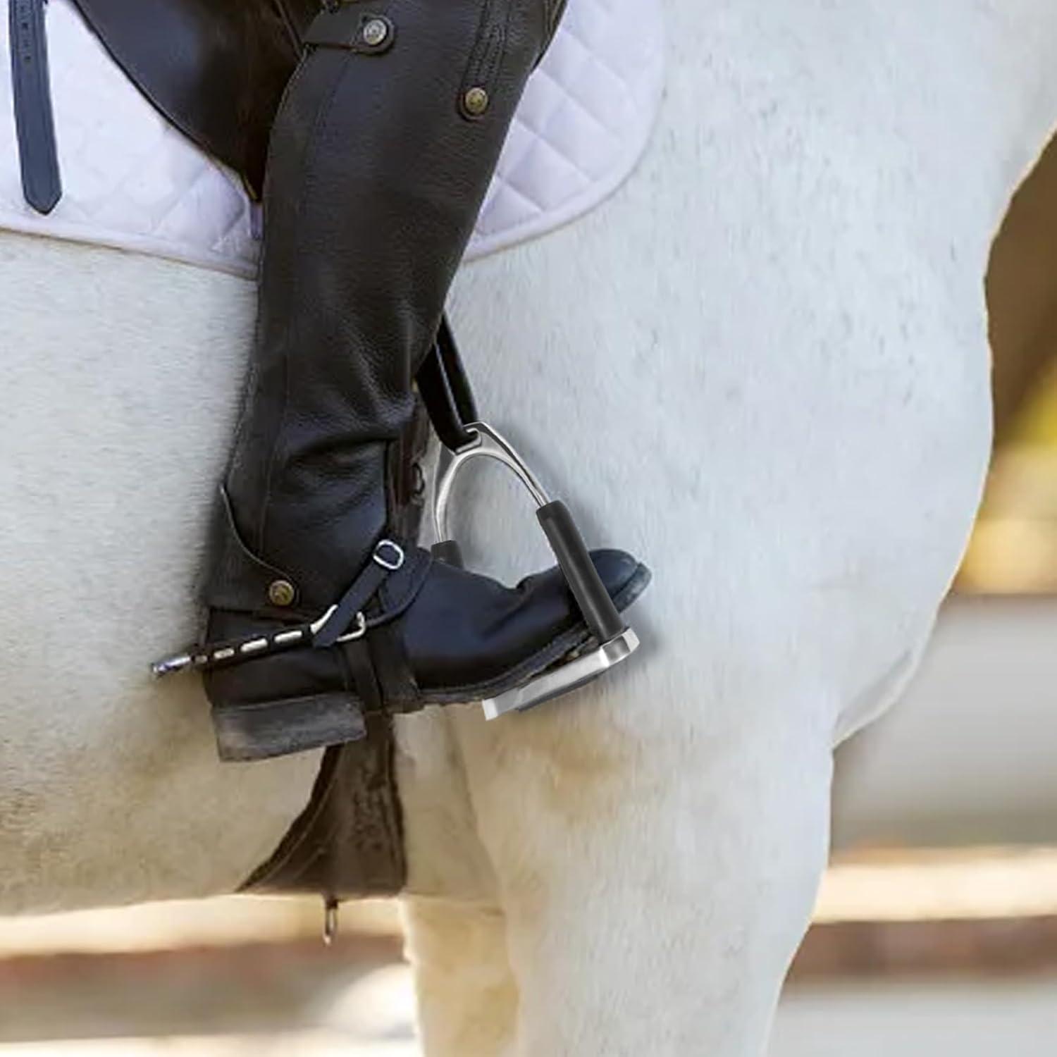 Frdhee Safety Stainless Steel Stirrups for Adults & Children | Anti ...