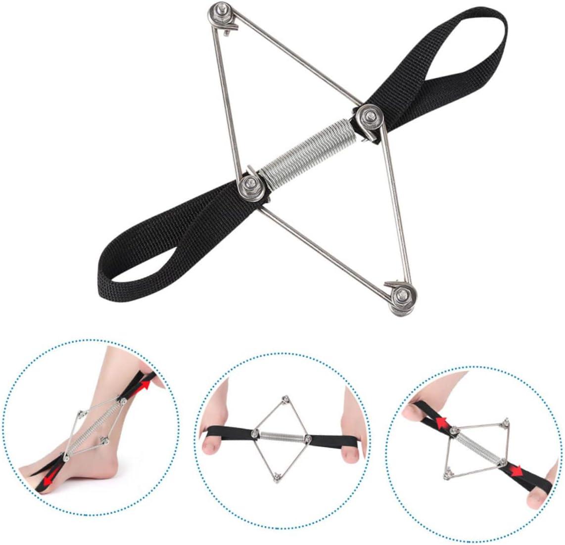 FOMIYES Flex Belt Hammertoe Splint & Bunion Realignment Strap - Black ...