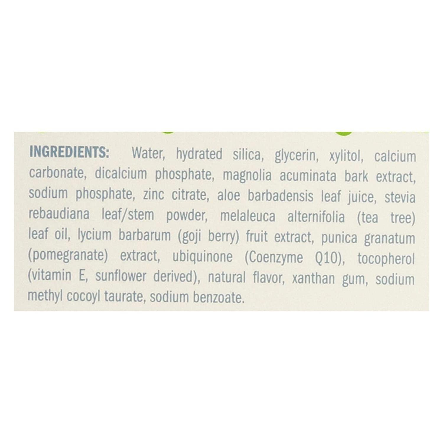 Schmidt's Coconut Lime Toothpaste - 4.7 oz Natural & Fluoride-Free ...