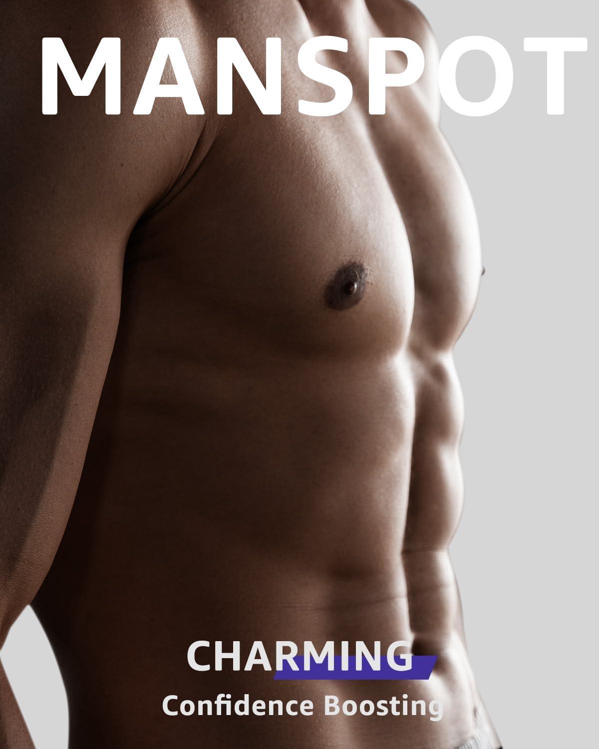 MANSPOT Manscape Body Trimmer for Men - Dual Head Foil Blades for ...