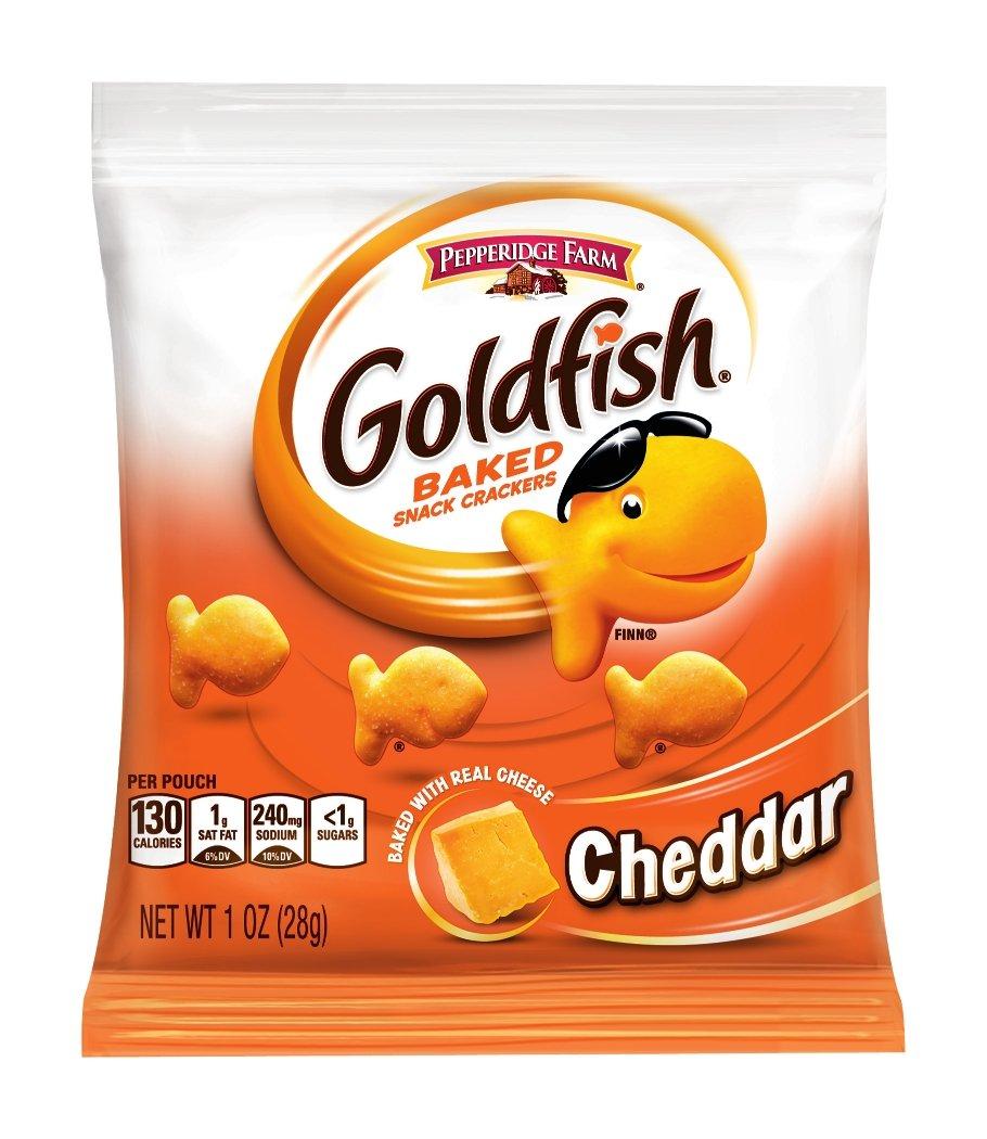 Pepperidge Farm Goldfish Variety Pack Crackers 37.6oz Snack Packs - 40 ...