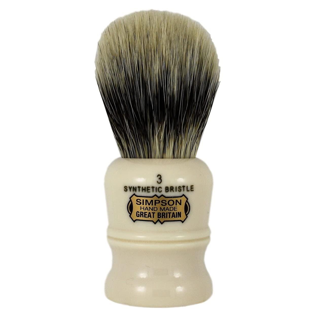 Simpsons Duke 3 Synthetic Shaving Brush - Premium Solid Color Shaving ...