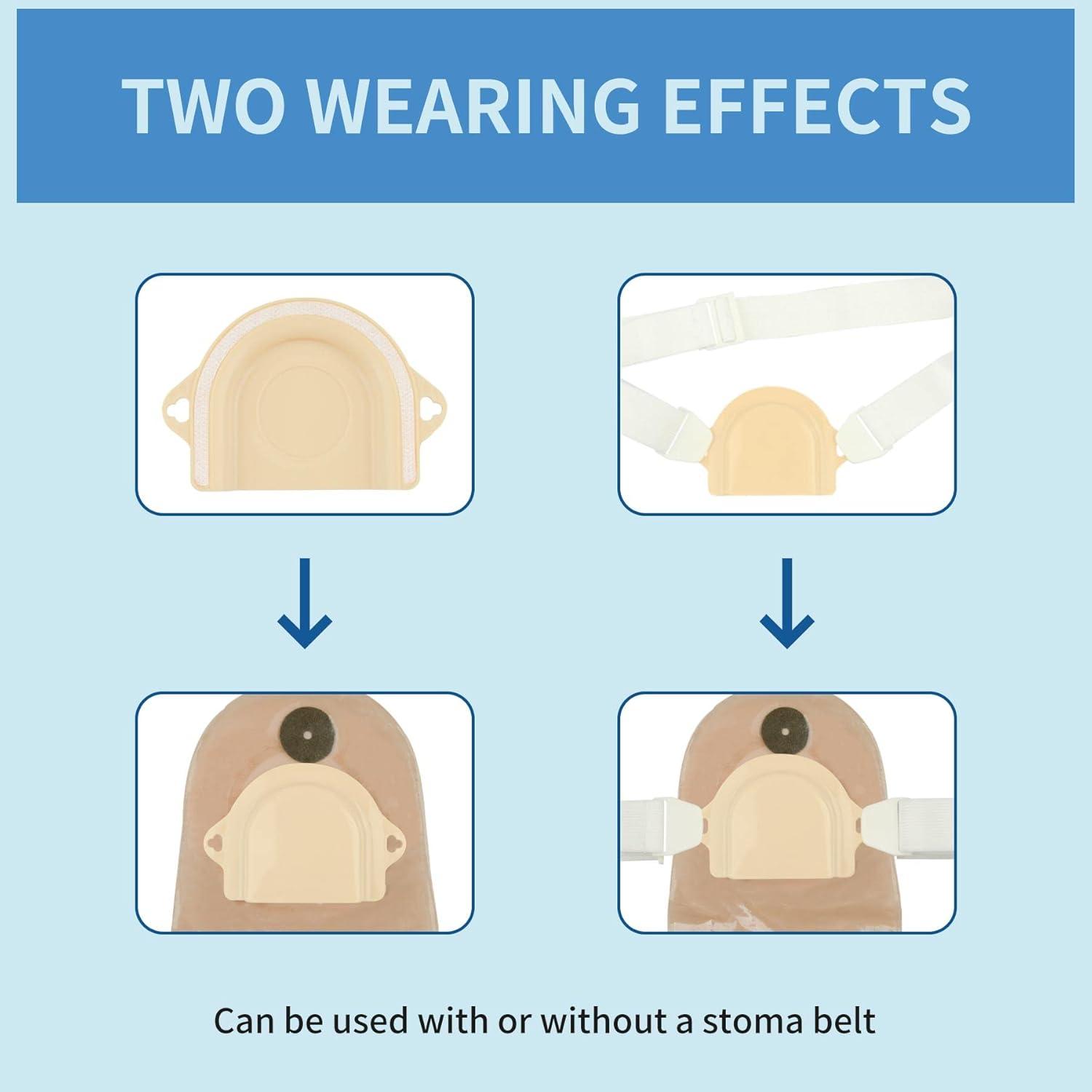 Buy Ovand Stoma Guard Safety Shield - Yellow Wound Protector with 10 ...