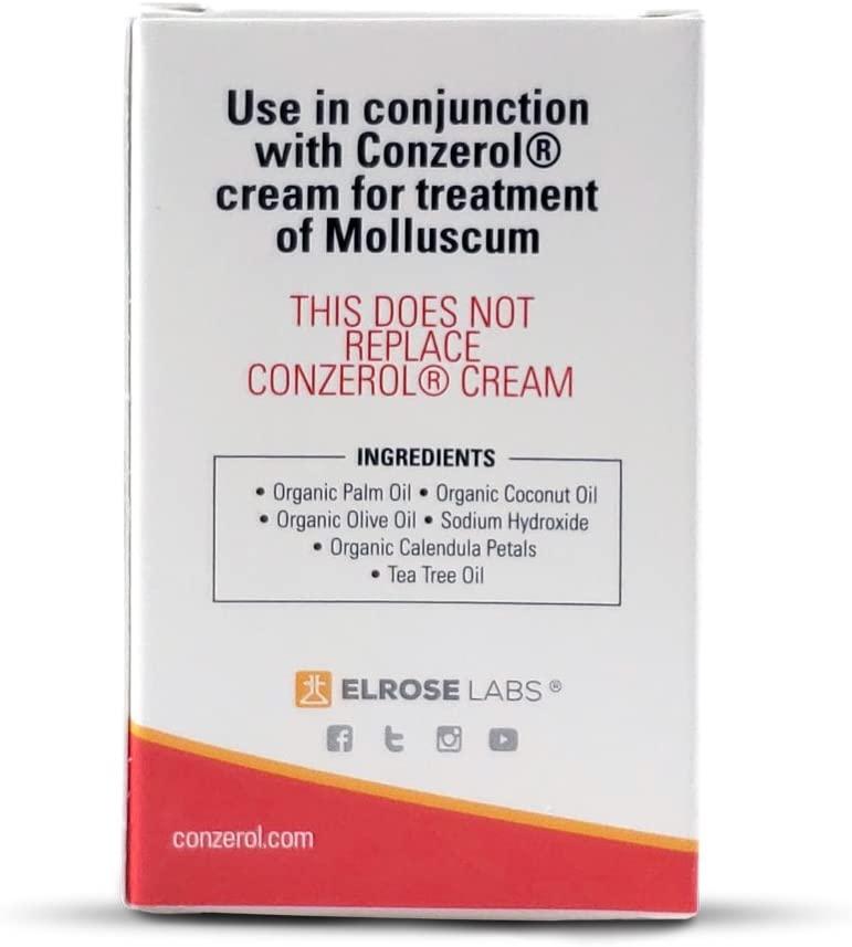 Conzerol 2 Step Treatment: Stop Molluscum Contagiosum Naturally, Pain ...