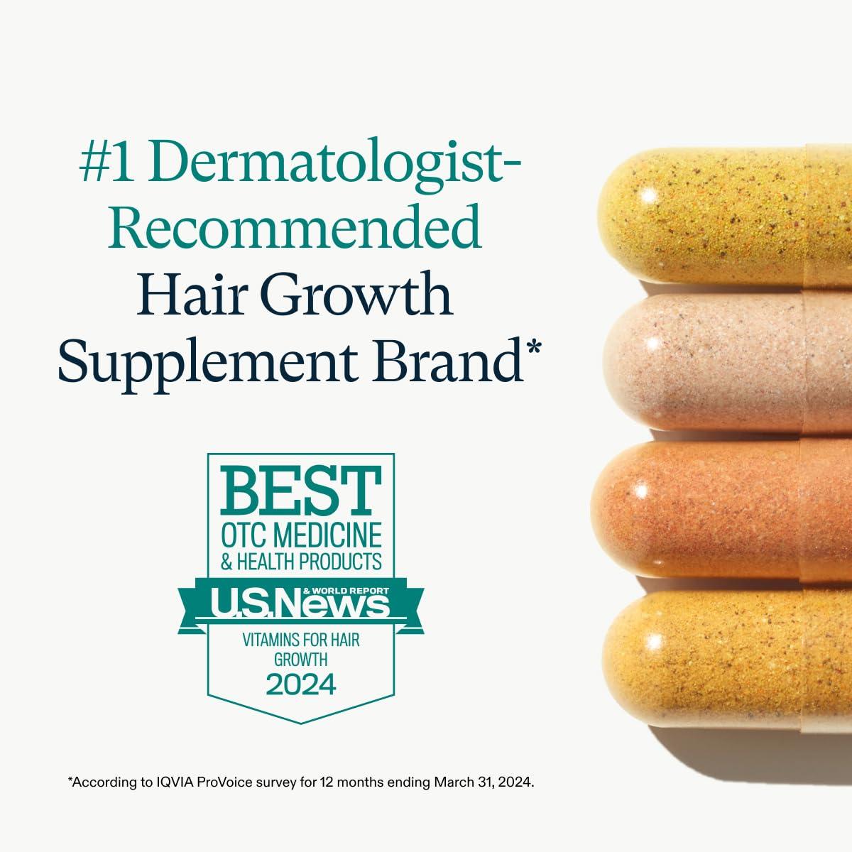 Nutrafol Women's Balance Hair Growth Supplement with Collagen Peptides ...