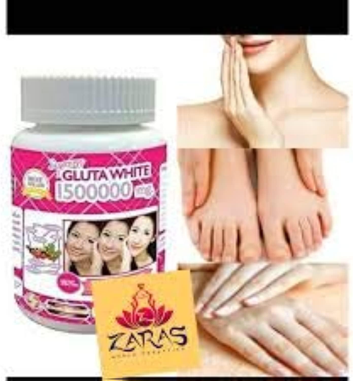 Supreme Gluta White 1500000mg Whitening & Anti Aging Capsules - Reduce ...