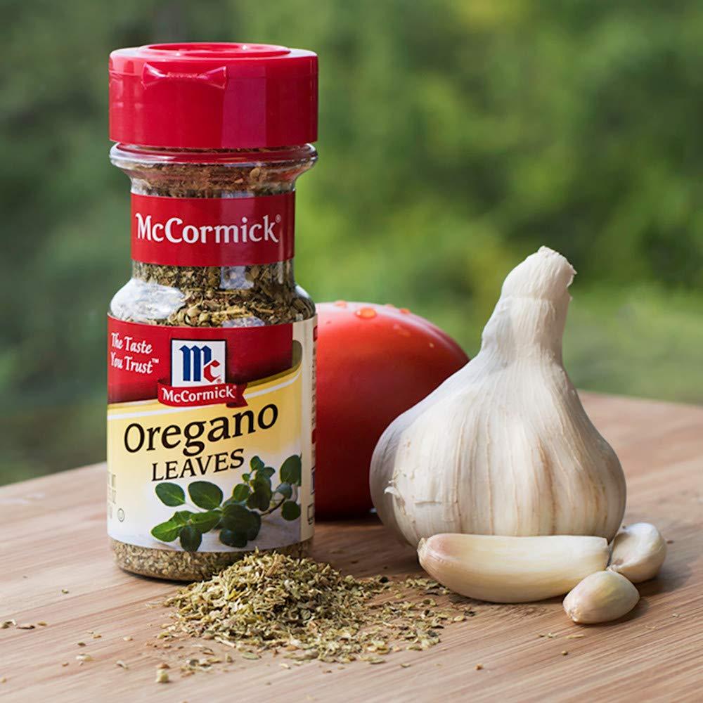 McCormick Oregano Leaves 2.12 oz - Authentic Spice for Culinary ...