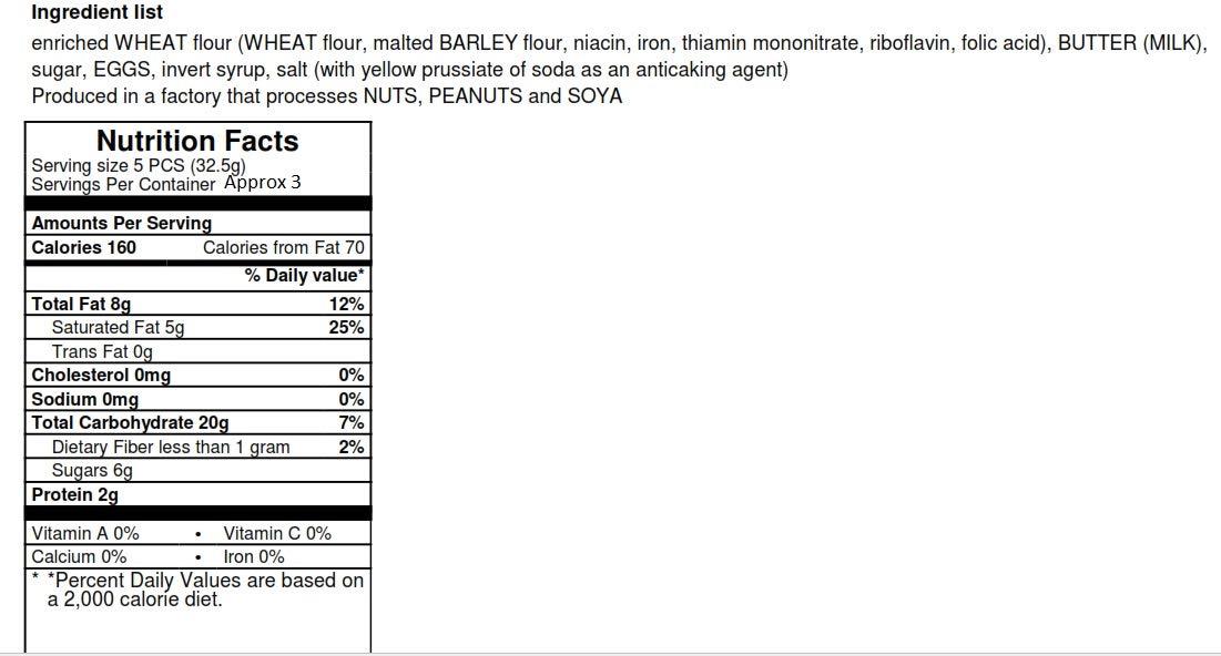 Pidy 1.5 Sweet Mini Trendy Round Butter Shells - 16ct Pack | Buy Now ...