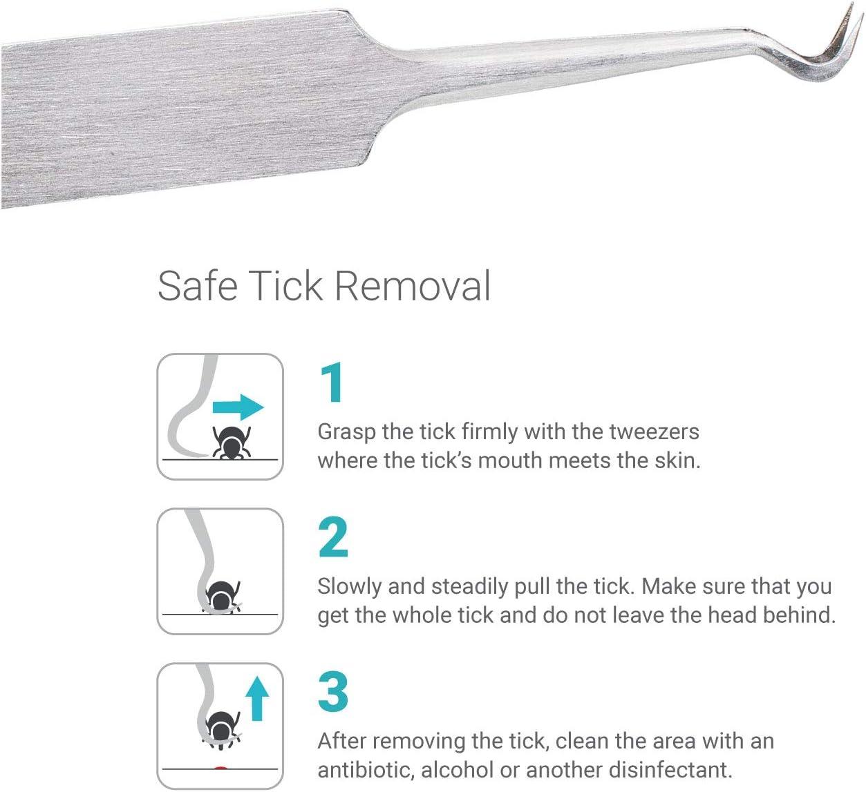 Lifesystems Tick Tweezers - Fast and Effective Tick Removal Tool | Buy ...