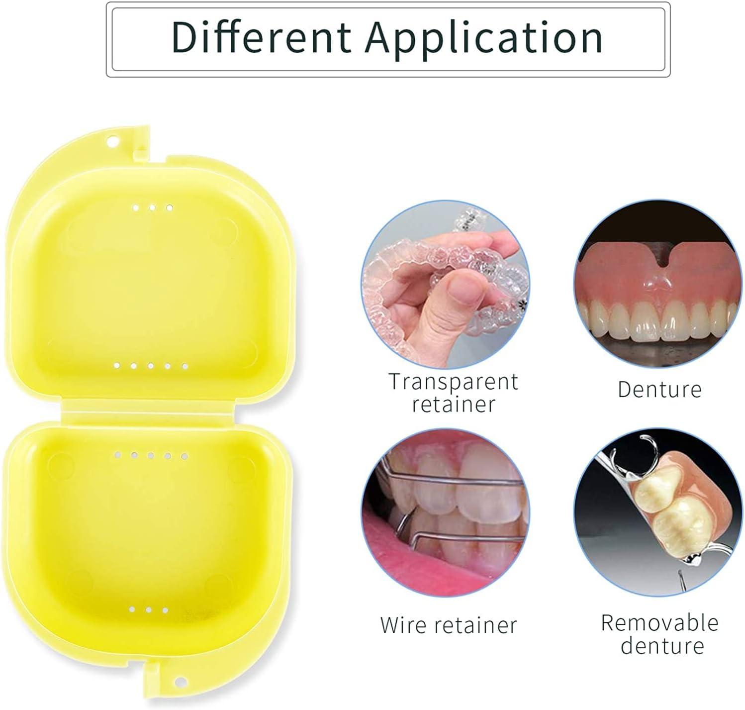 Portable Retainer Box Dental Tray Splint - Self-Cultivation Denture ...