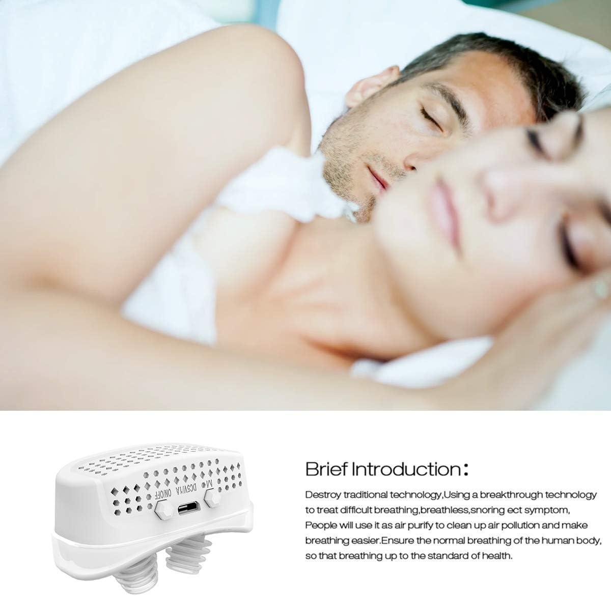 2023 Upgrade Electronic Anti Snoring Device with Adjustable Wind Speed ...