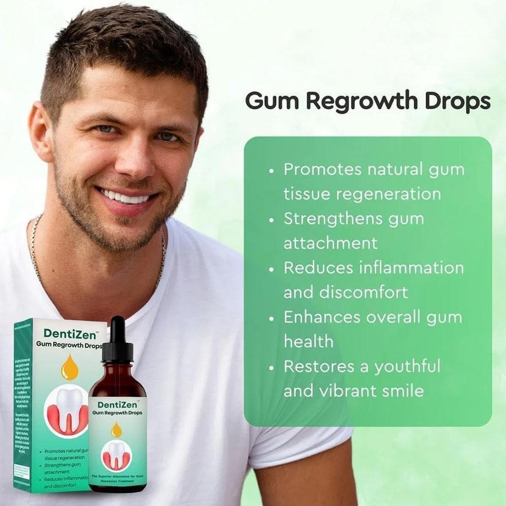 Plbrez 30 ml Gum Re-Grow Drops - Fast Relief for Mouth Wounds Gum ...