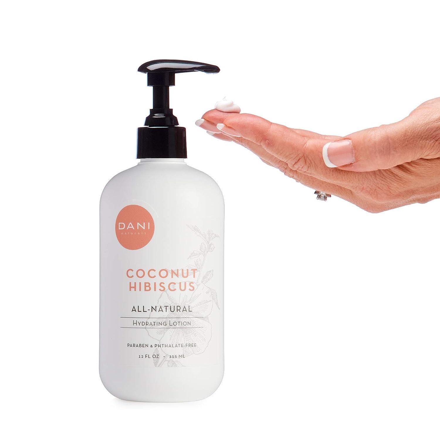 DANI Natural Hand & Body Lotion - Coconut Hibiscus 12oz | Natural ...