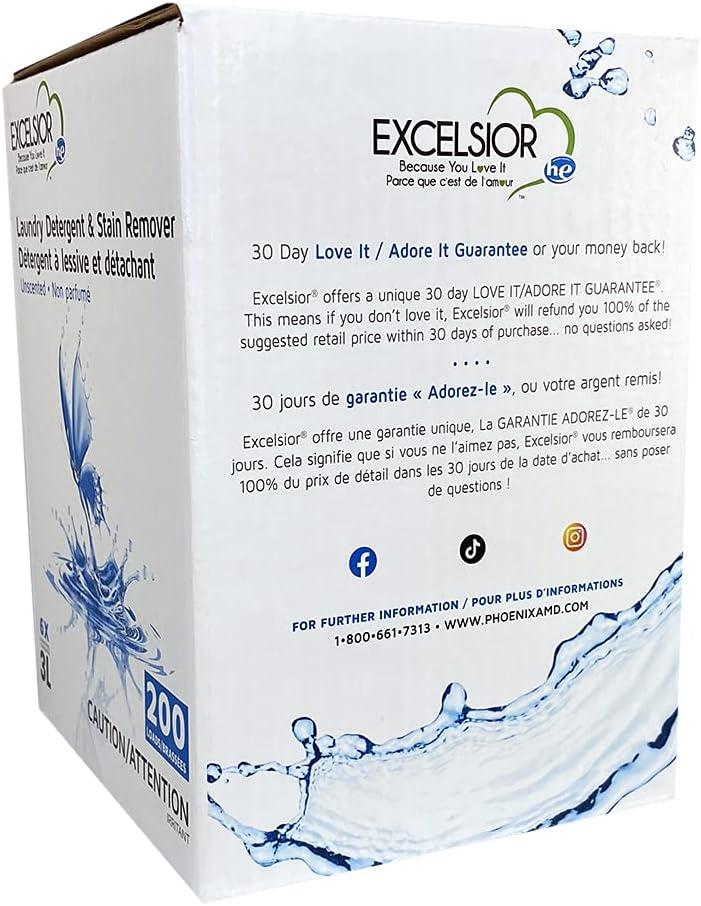 Excelsior Eco-Friendly Laundry Detergent - Concentrated Unscented ...