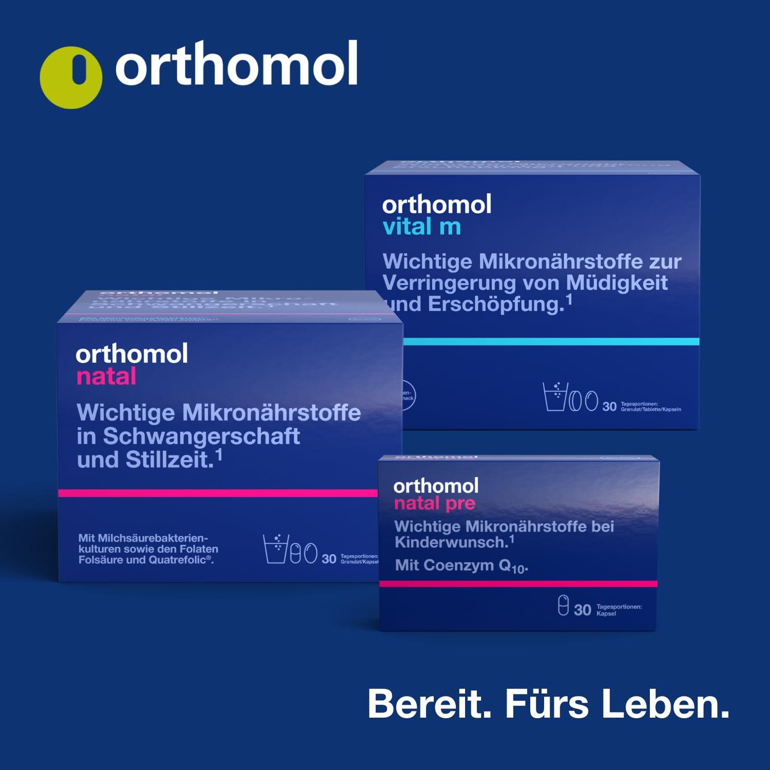 Orthomol Fertil Plus for Men | Boost Male Fertility with Zinc ...
