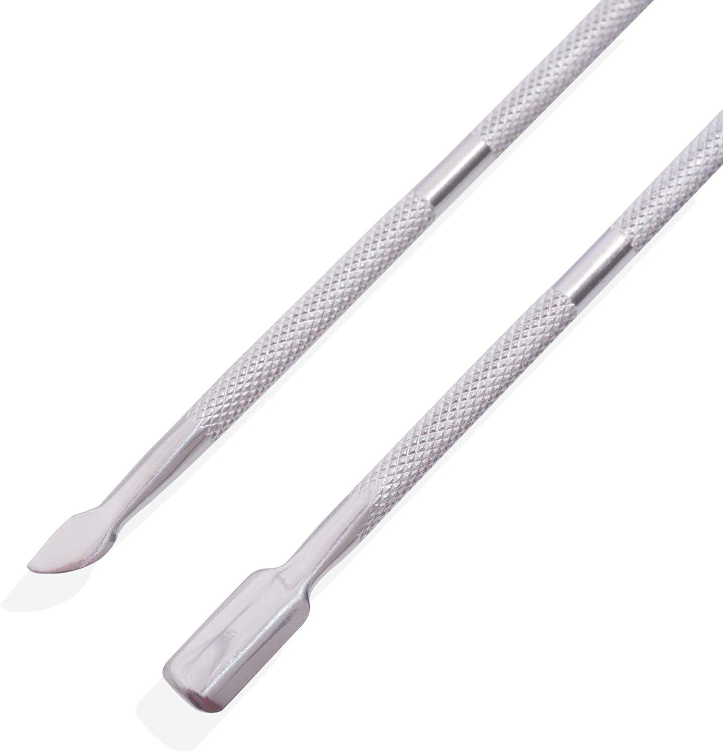 Stainless Steel Cuticle Remover Tool Set - Professional Trimmer and ...