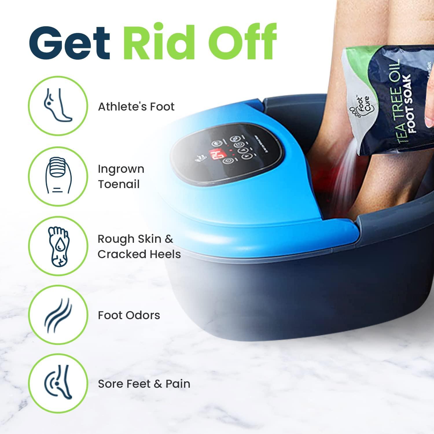 Tea Tree Oil Foot Soak with Epsom Salt - Fungal Treatment for Toenail ...