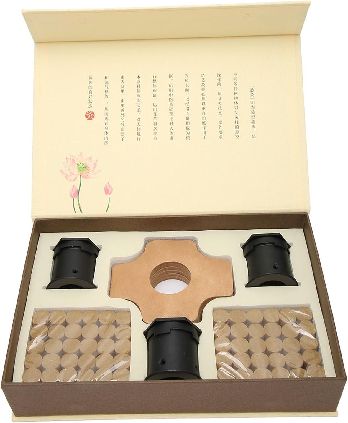 Buy Moxibustion Sticks Box Kit - 60 Moxa Sticks & Adhesive Tapes for ...