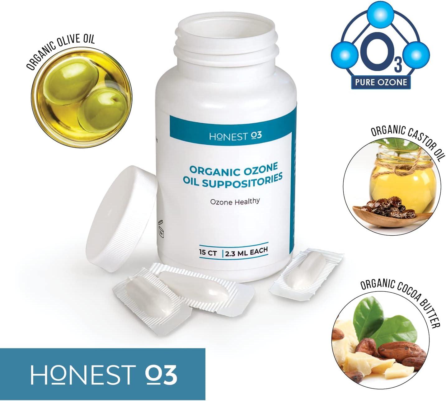 Honest O3 Suppositories | Ozonated Oil Rectal Care | Nourish, Protect ...