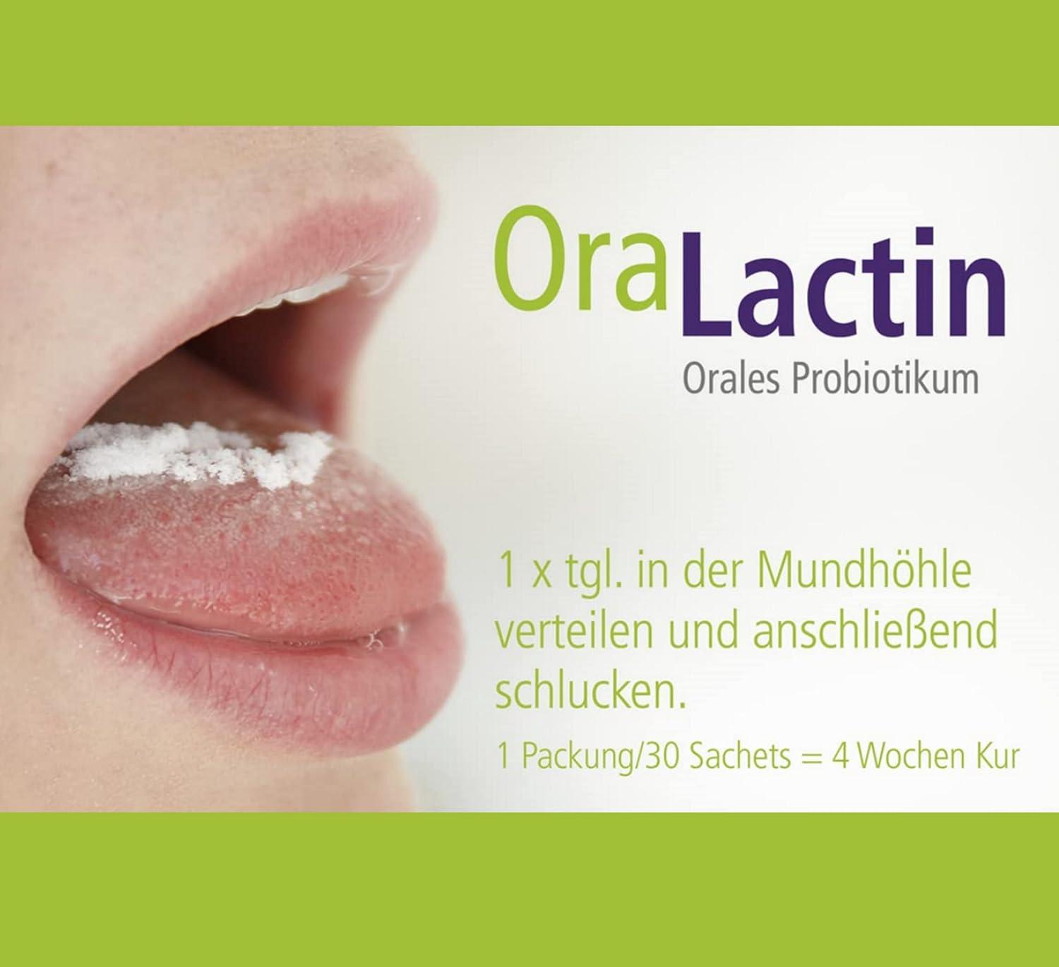 Oralactin Probiotic Powder | 30 Sachets for Fresh Breath & Healthy Oral ...
