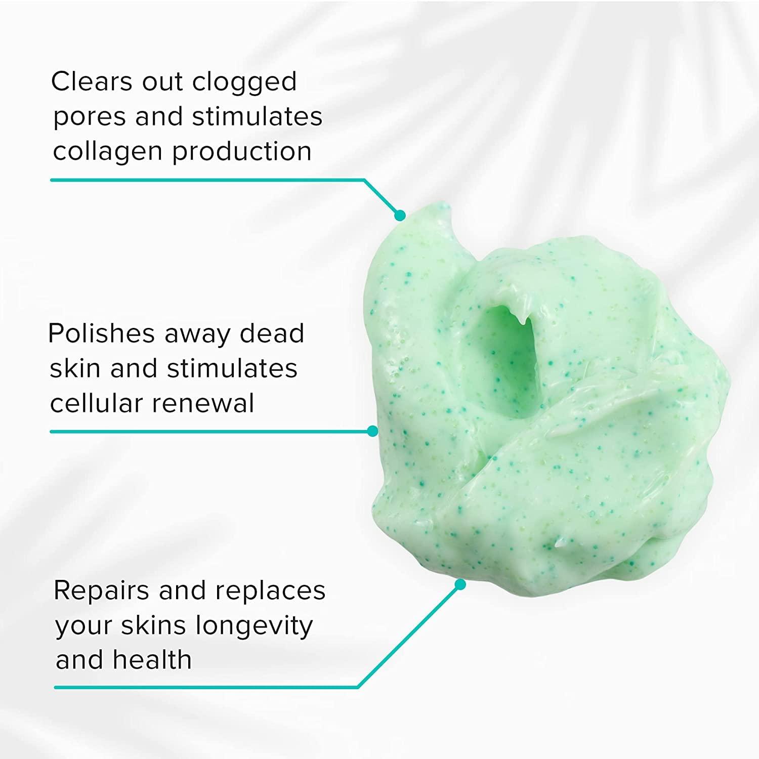 ClarityRx Get Clean Crushed Bamboo Facial Exfoliator 1.7oz | Plant ...