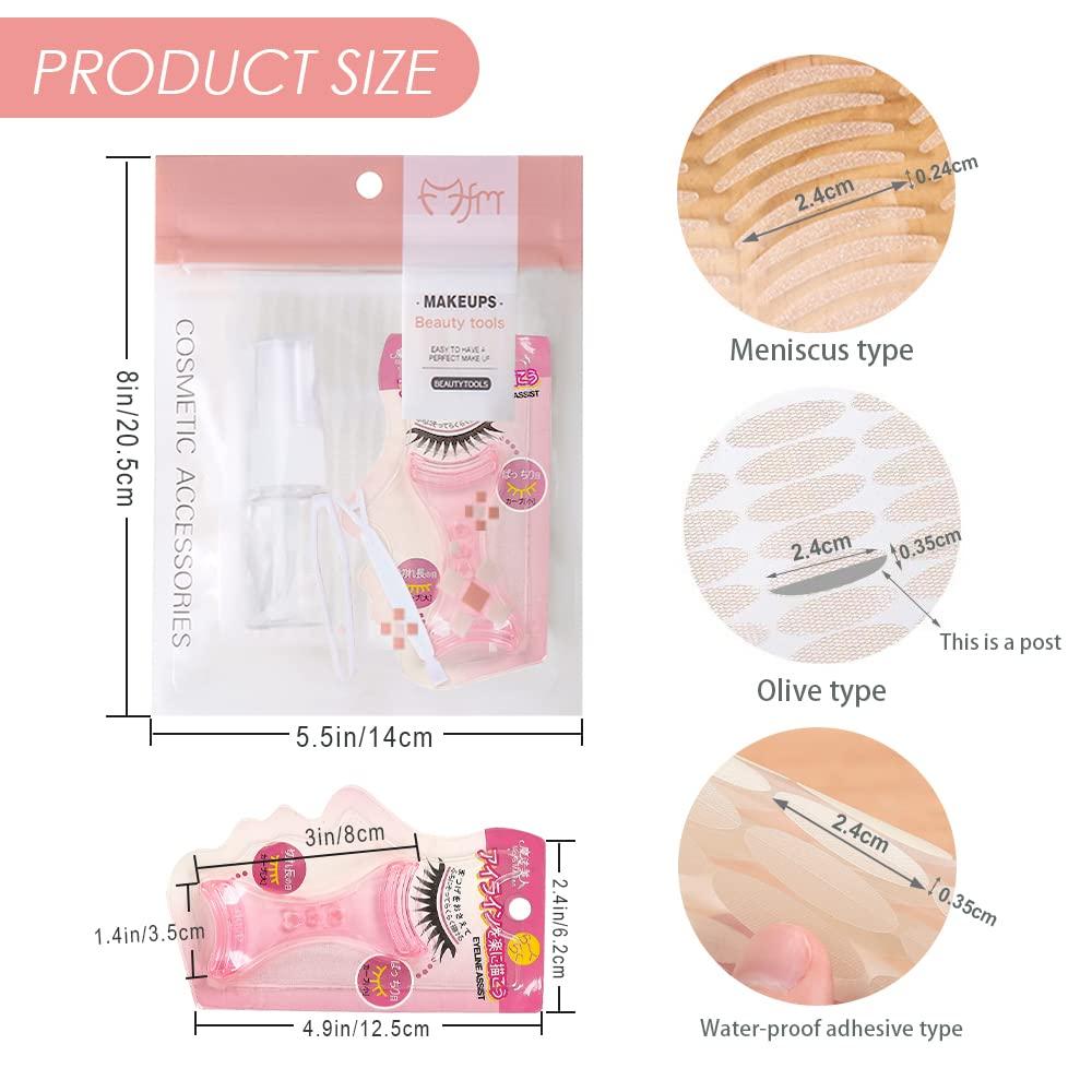 1008 Invisible Double Loophole Slide Stripes - Waterproof Eyelid ...