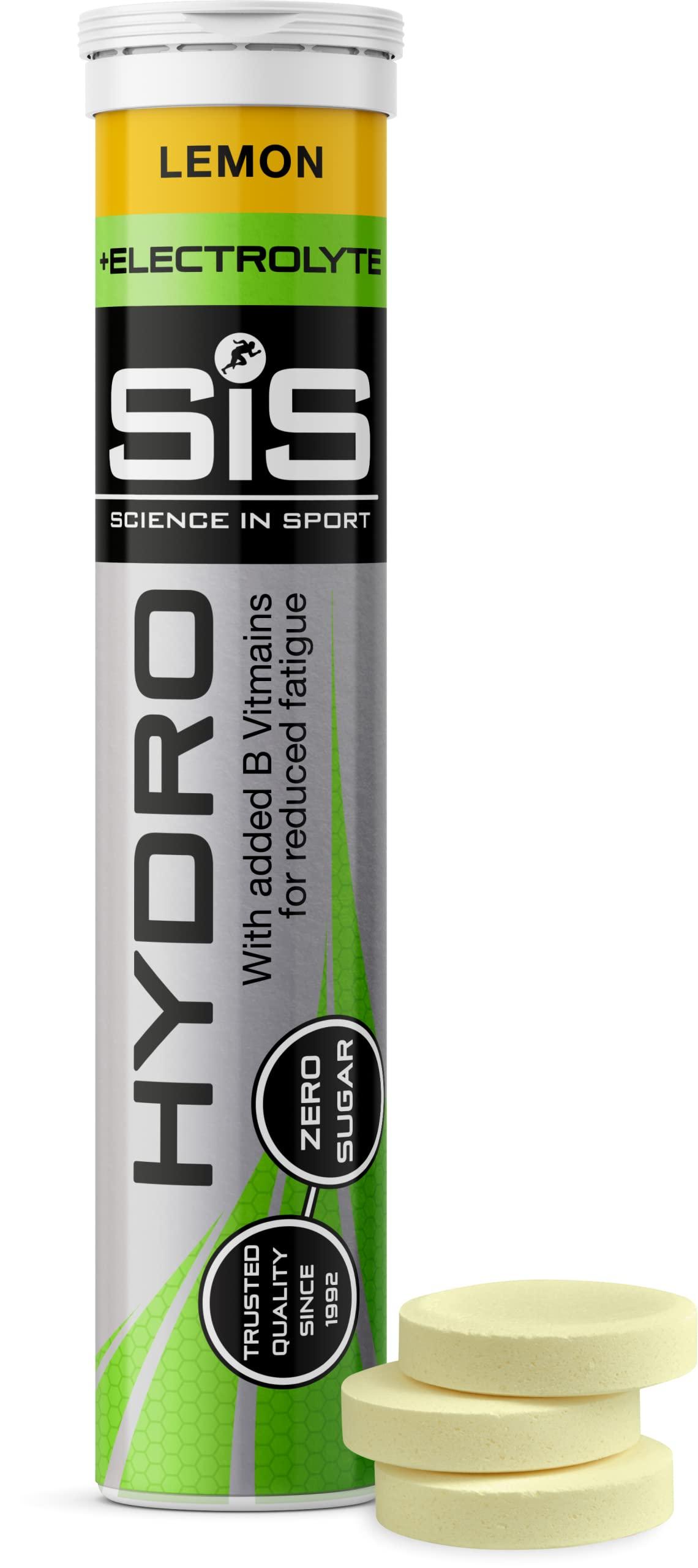 SIS Hydro Hydration Tablets Lemon Flavour | Gluten-Free & Zero Sugar ...