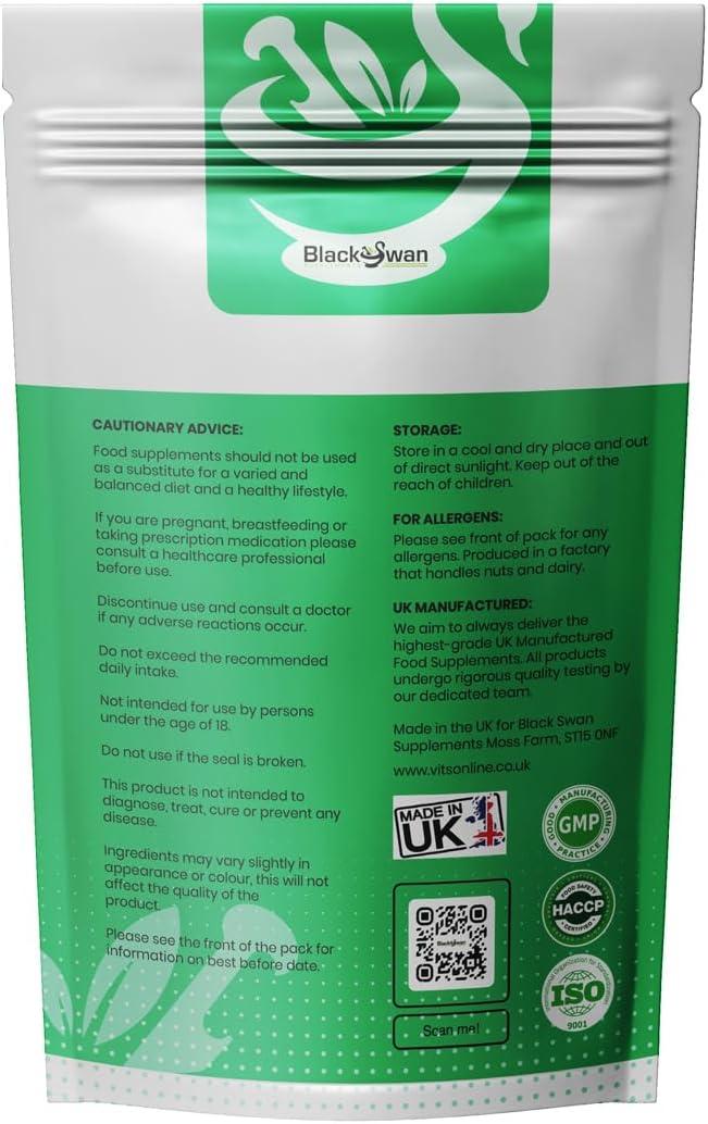 Black Swan Quercetin Supplement - 750mg Veg Capsule - Supports Blood ...