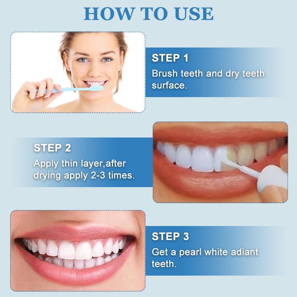 Teeth Whitening Gel | Instant Stain Removal & Color Boost | Upright ...