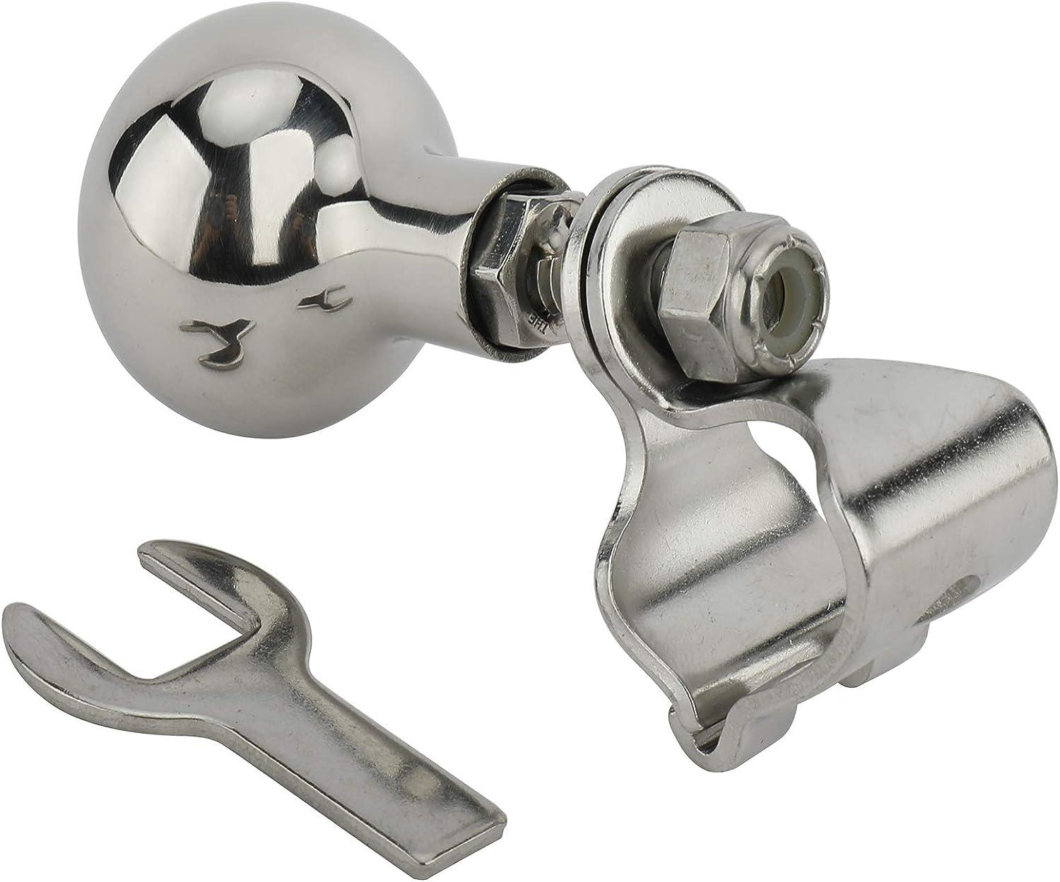YaeMarine AISI 316 Stainless Steel Marine Boat Steering Wheel Knob ...
