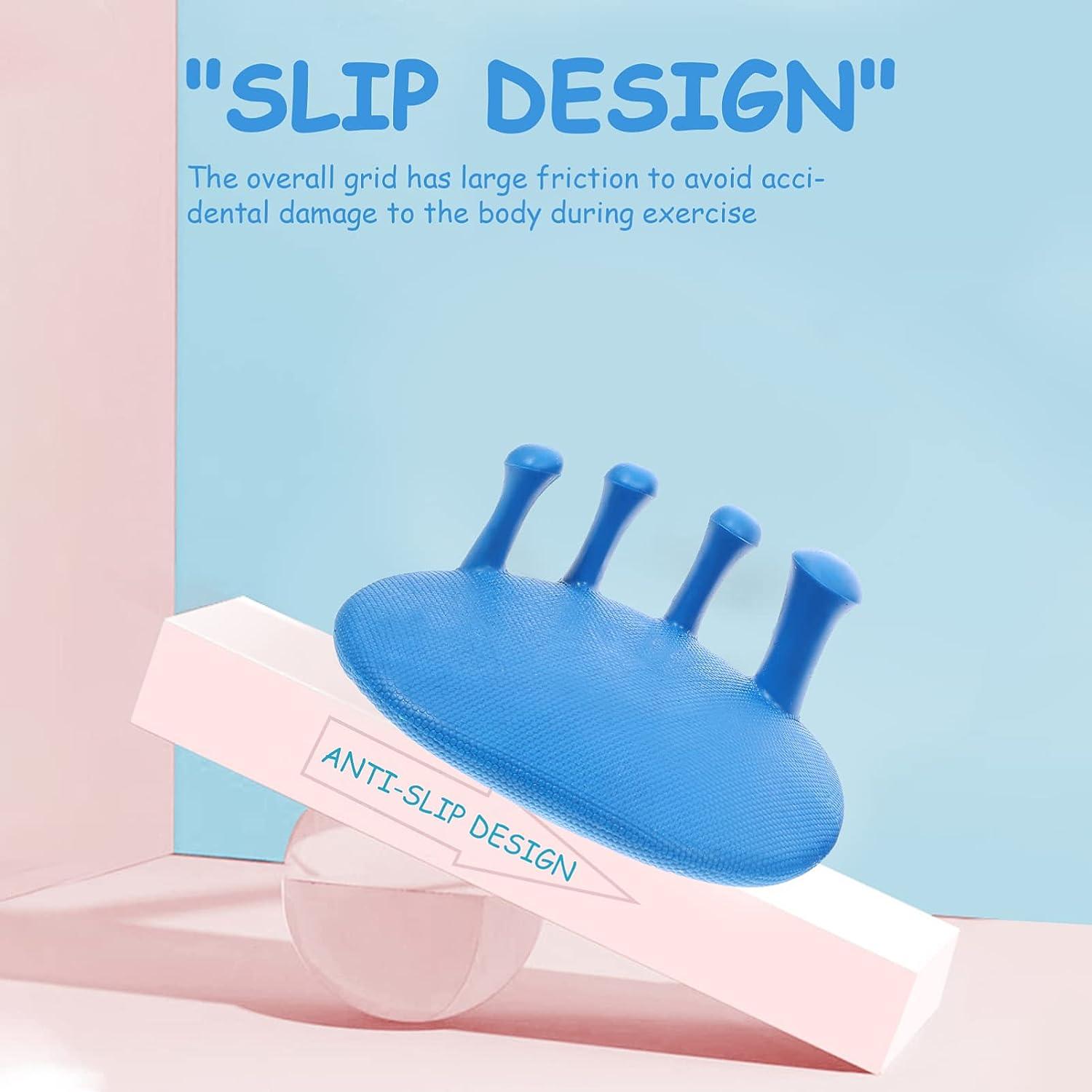 1 Pair Blue TPR Toe Separator Spacers for Women - Foot Correctors and ...