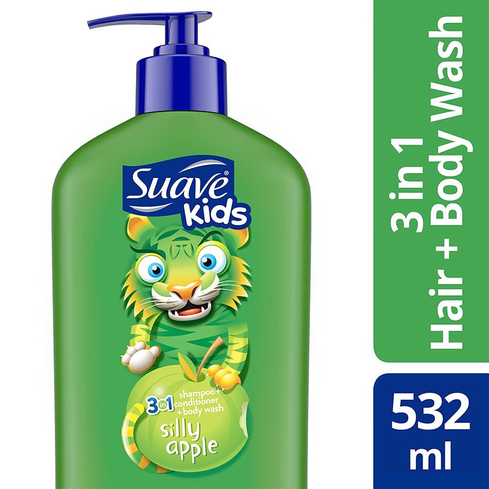 Silly Apple 3-in-1 Shampoo Conditioner Body Wash - Hydrating and ...