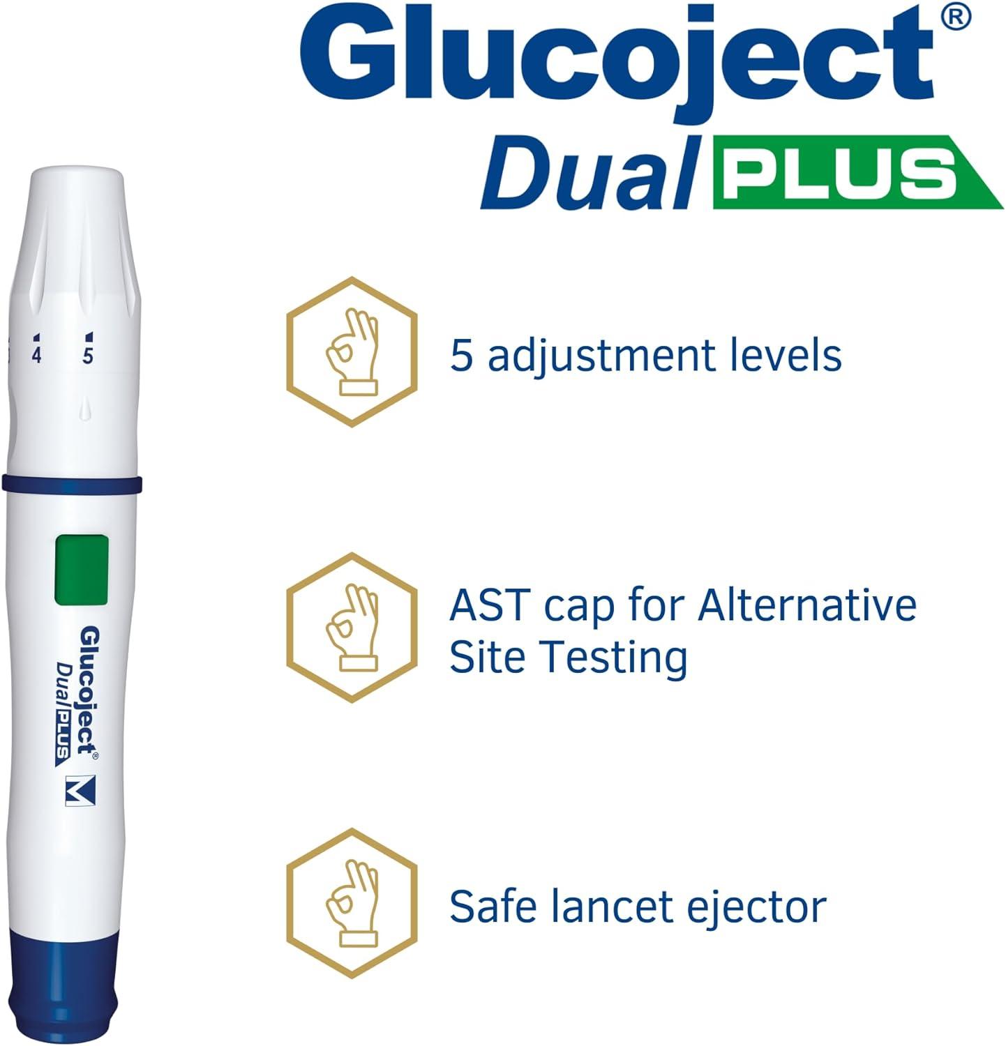 Glucoject Dual Plus Lancing Device - GlucoMen | Buy Online Now | Buy ...