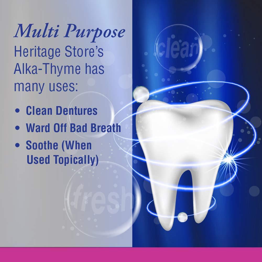 Heritage Store Alka-Thyme 16 Ounce - Natural Alkalizing Formula | Buy ...