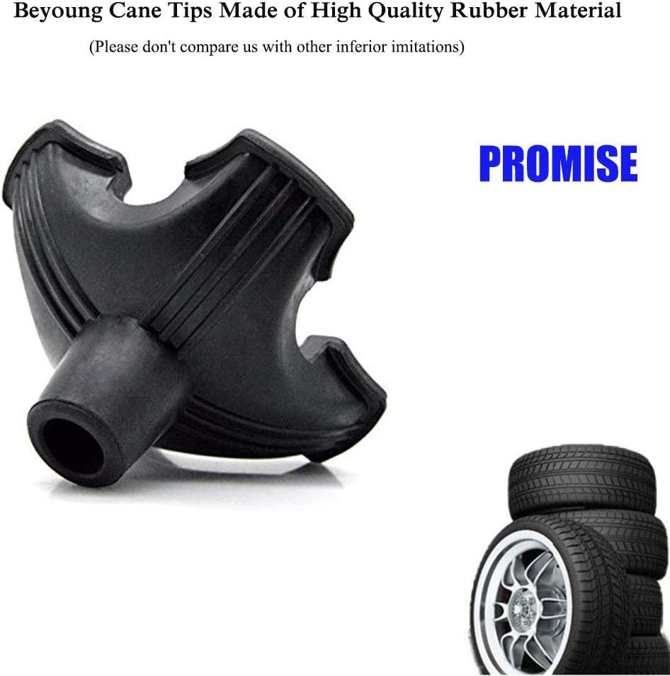 Beyoung Standing Quad Support Cane Tip - Stable Mobility Quadpod ...