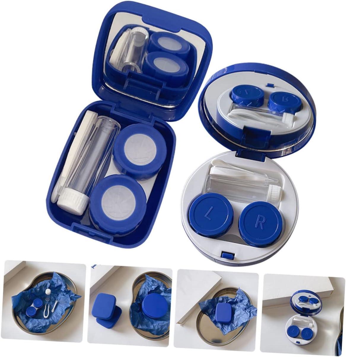 GATUIDA 6 STK Colored Contact Lenses Organizer Case - Travel Holder for ...