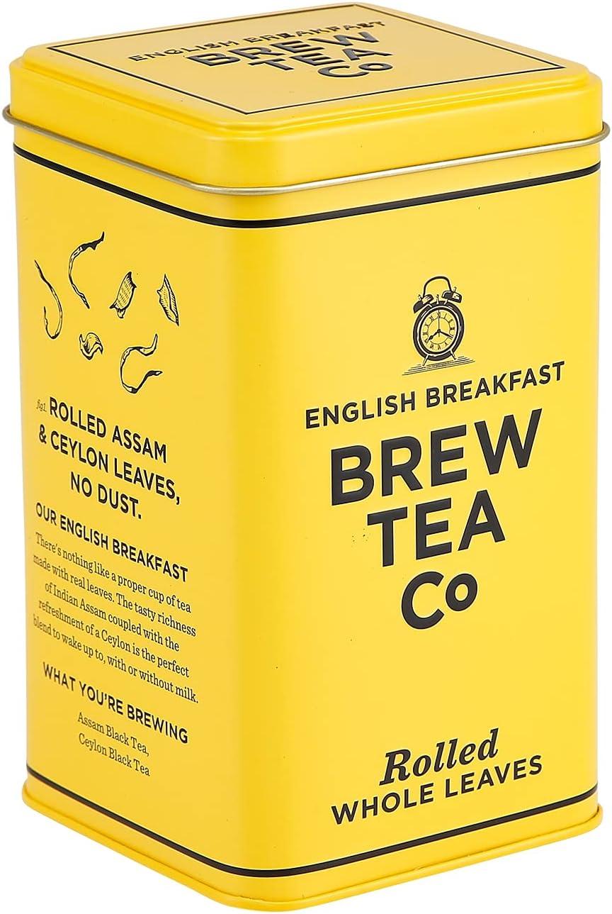 Brew Tea Co English Breakfast Tea - Strong & Malty Loose Leaf Tea in ...
