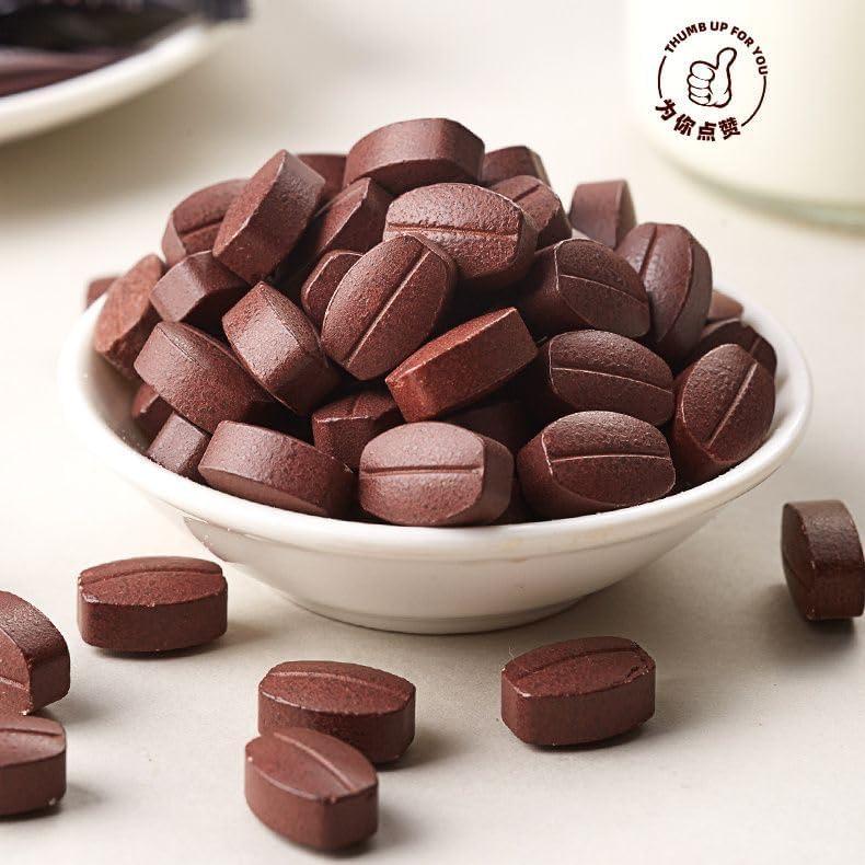 3 flavors of coffee candy Chewing coffee candy Nut Snacks Coffee ...