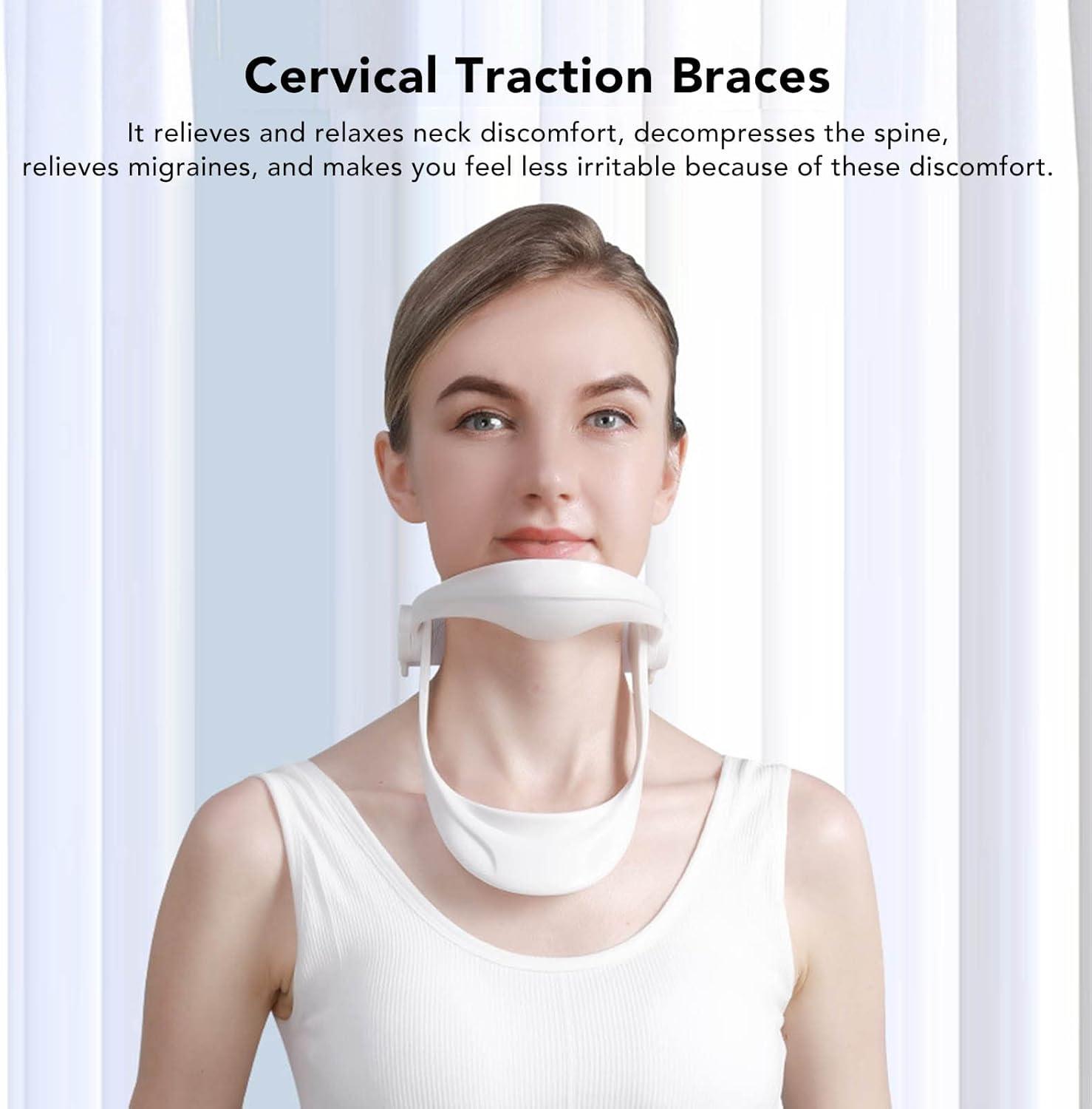 Cervical Traction Device & Neck Corrector - Subluxation Support Brace ...