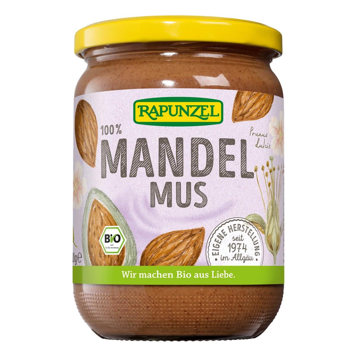 Organic Rapunzel Almond Butter 500g - Premium Quality Almond Butter for ...