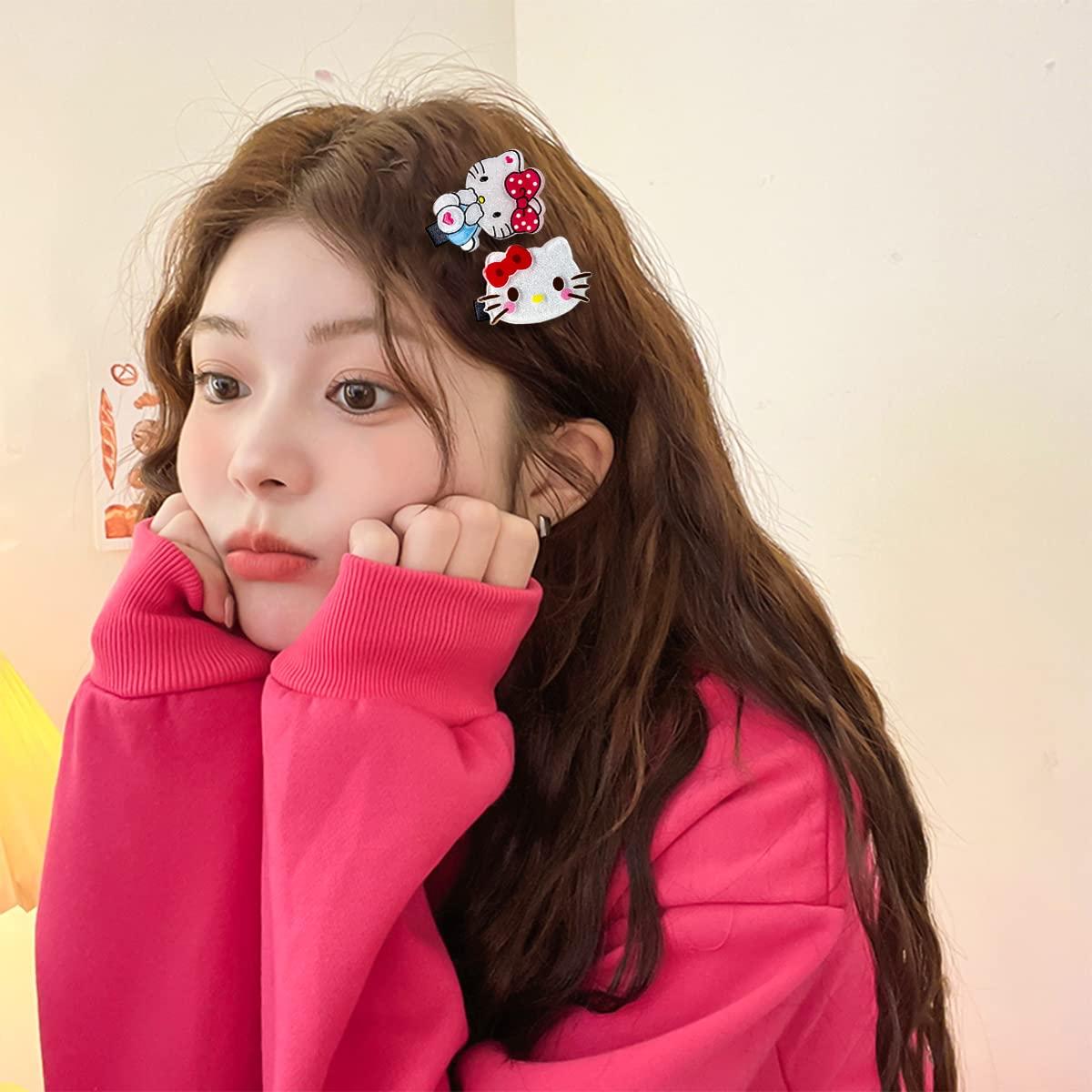 Japanese Kawaii Cartoon Anime Hair Accessories Set | Cute Girl Hair ...