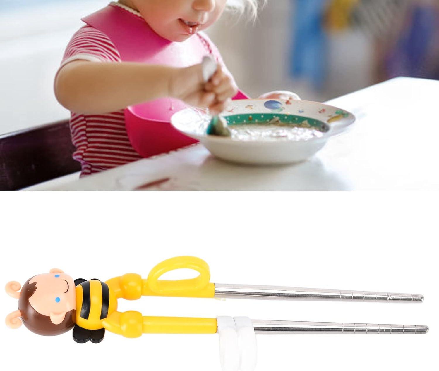 Soft Silicone Training Sticks for Kids - Yellow Bee Design for Fine ...