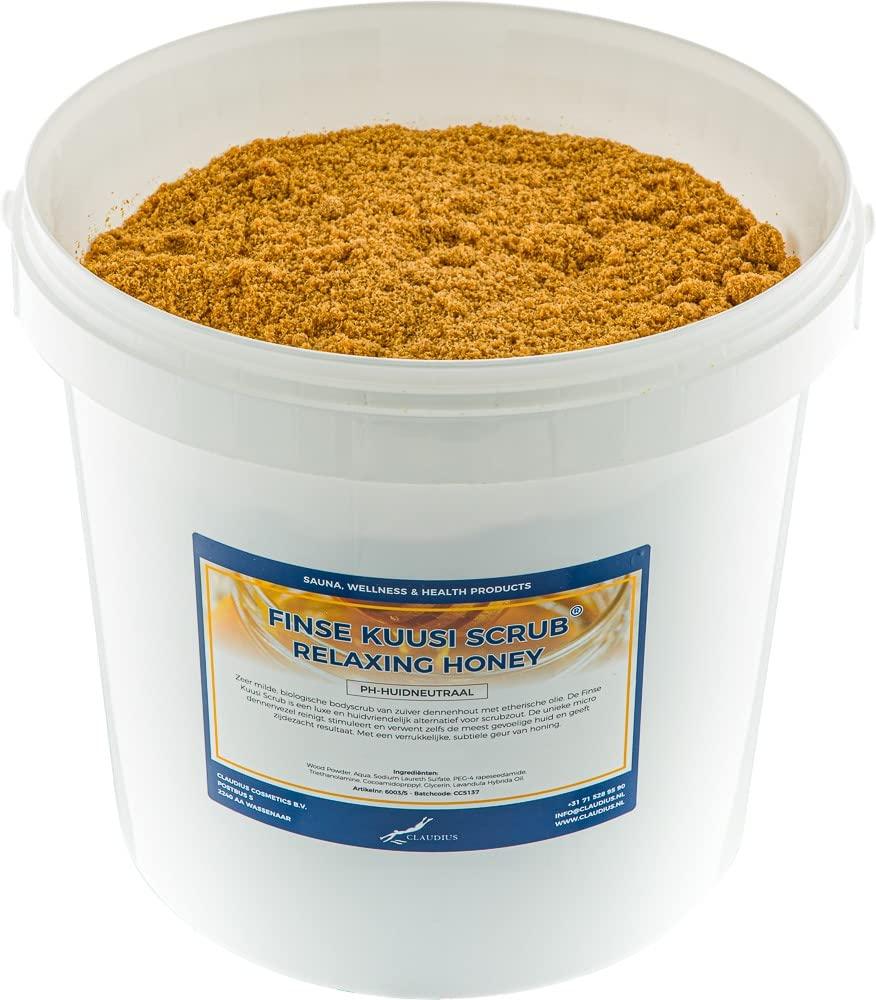 Buy Kuusi Scrub Relaxing Honey 1 Liter - Natural Exfoliant for Glowing ...
