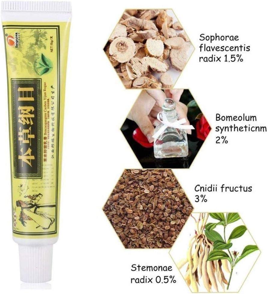 Biaoyun 10pcs Dermatitis & Rash Relief Cream Set - Soothes Itching ...