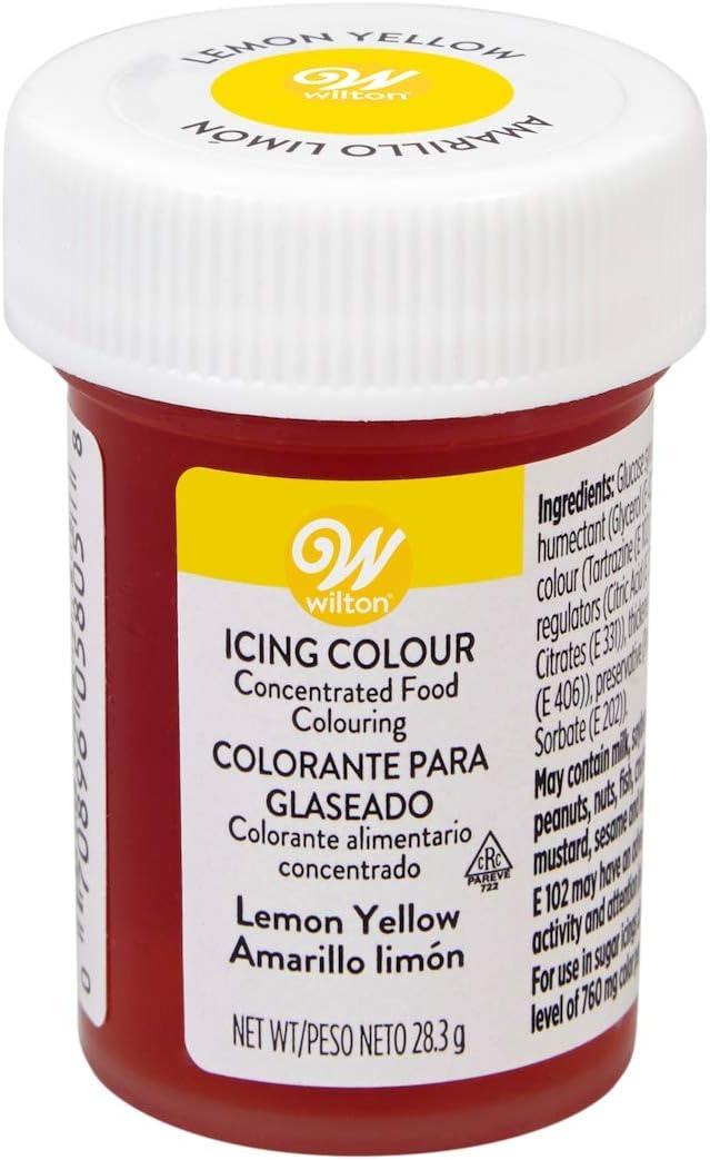 Wilton Icing Colour Gel Paste Primary Rainbow Colours Set - 6 x 28g pots